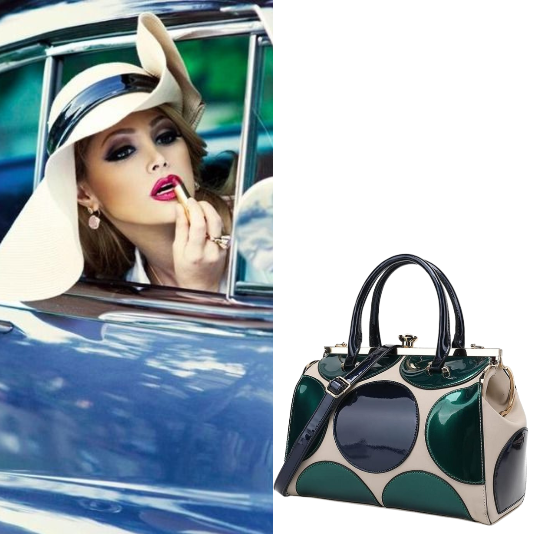 "Peeta" Navy & Emerald – CandaceChristian Napa Valley